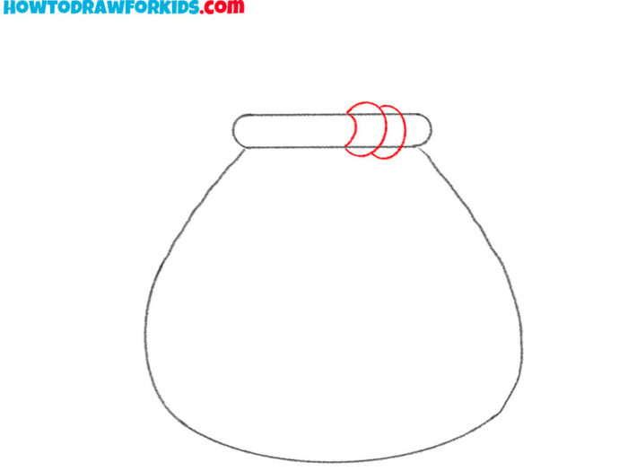 How to Draw a Gift Bag - Easy Drawing Tutorial For Kids