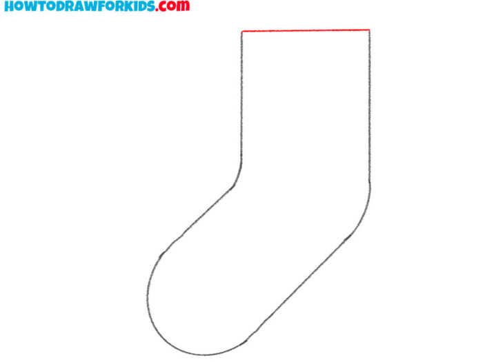 How to Draw a Sock - Easy Drawing Tutorial For Kids