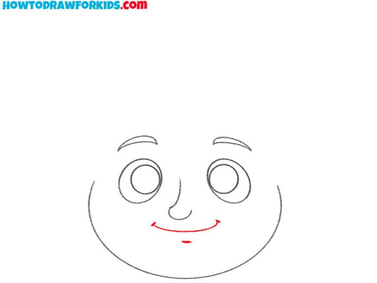 How to Draw a Cartoon Face - Easy Drawing Tutorial For Kids