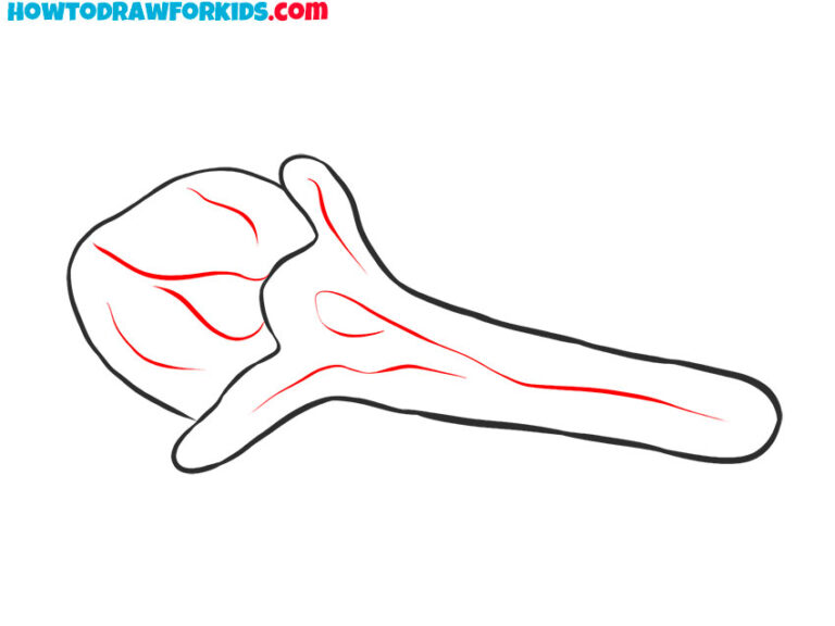 How to Draw a Clove - Easy Drawing Tutorial For Kids