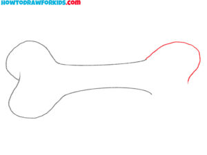 How to Draw a Dog Bone - Easy Drawing Tutorial For Kids