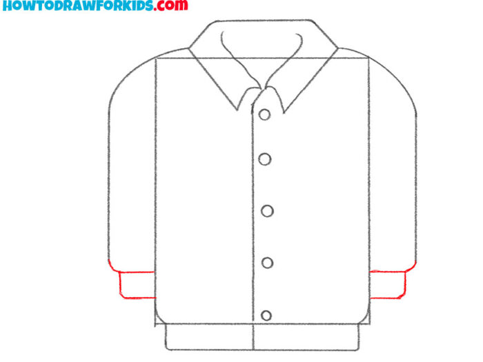 How to Draw a Jacket - Easy Drawing Tutorial For Kids