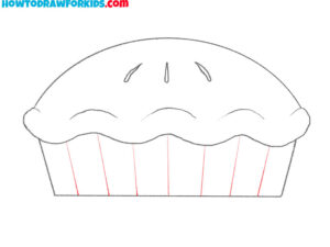 How to Draw a Pie - Easy Drawing Tutorial For Kids