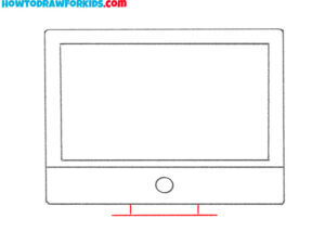How to Draw a Computer - Easy Drawing Tutorial For Kids