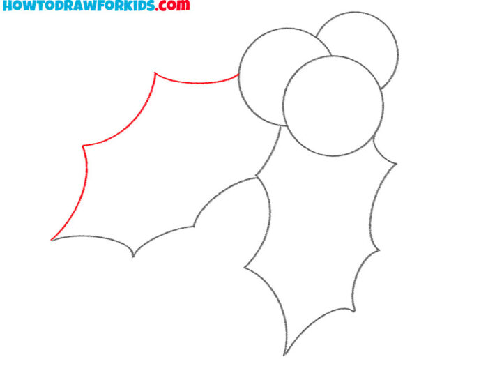 How to Draw Mistletoe - Easy Drawing Tutorial For Kids