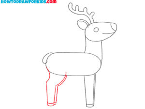 How to Draw Rudolph the Red-Nosed Reindeer - Easy Tutorial