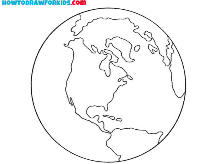 How to Draw the World - Easy Drawing Tutorial For Kids