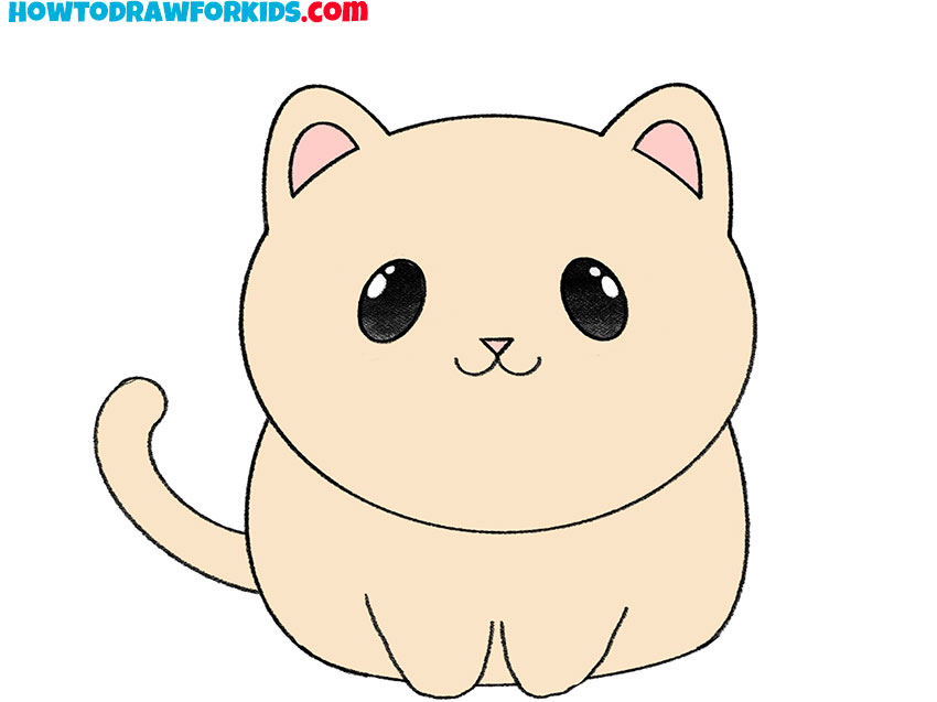 How To Draw A Cute Picture Easy Drawing Tutorial For Kids