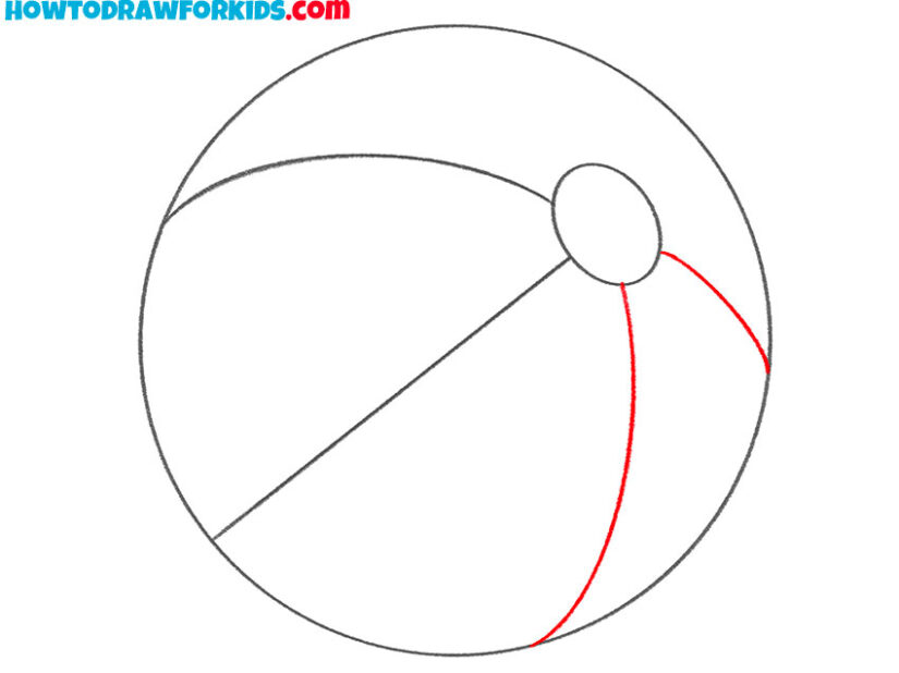 How to Draw a Beach Ball - Easy Drawing Tutorial For Kids