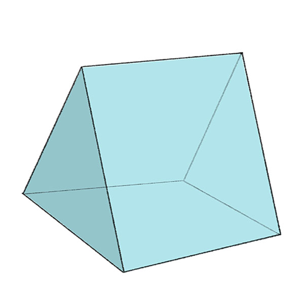 How To Draw A Triangular Prism Easy Drawing Tutorial For Kids