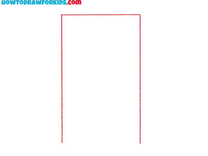 How to Draw an Open Door - Easy Drawing Tutorial For Kids