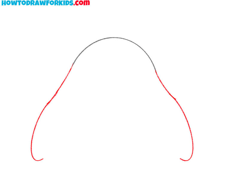 How to Draw a Nose from Below - Easy Drawing Tutorial For Kids