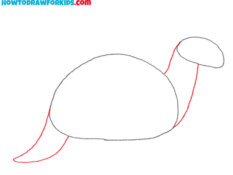 How to Draw a Stegosaurus - Easy Drawing Tutorial For Kids