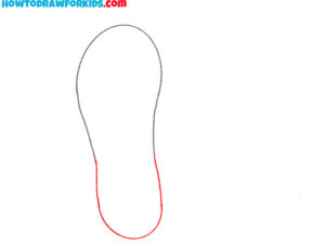 How to Draw Flip-Flops - Easy Drawing Tutorial For Kids