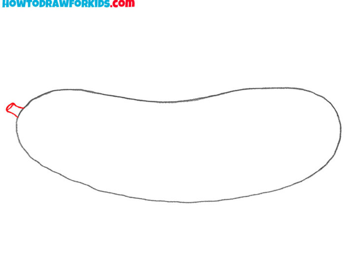 How to Draw a Pickle - Easy Drawing Tutorial For Kids