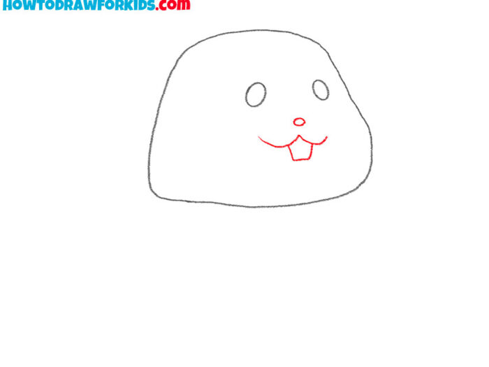 How to Draw a Groundhog - Easy Drawing Tutorial For Kids