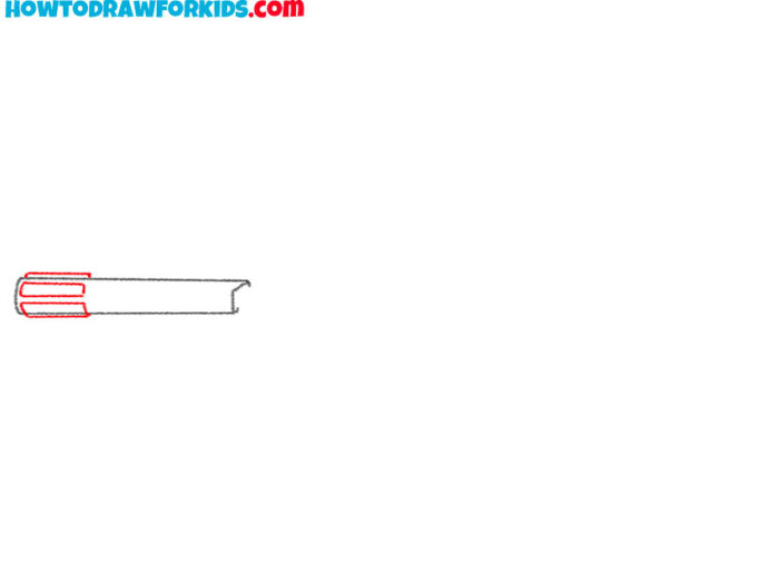 How to Draw a Lightsaber - Easy Drawing Tutorial For Kids