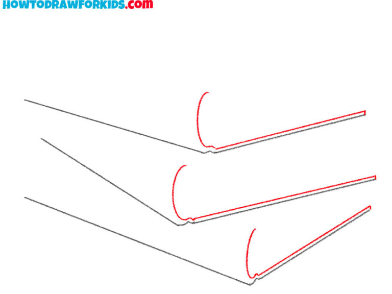 How to Draw Stacked Books - Easy Drawing Tutorial For Kids