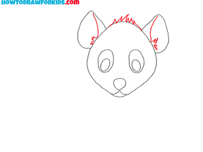 How to Draw a Hyena - Easy Drawing Tutorial For Kids
