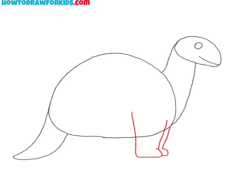 How to Draw a Stegosaurus - Easy Drawing Tutorial For Kids