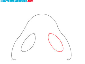 How to Draw a Nose from Below - Easy Drawing Tutorial For Kids