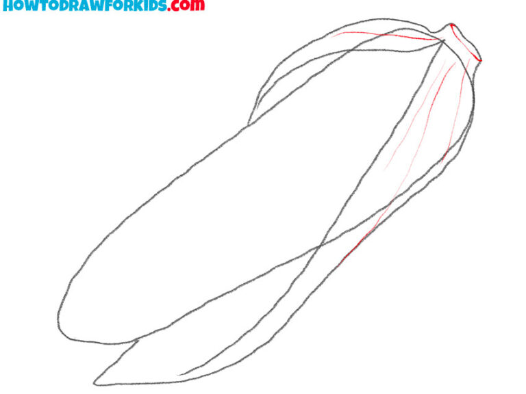 How to Draw a Corn - Easy Drawing Tutorial For Kids