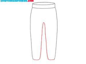 How to Draw Sweatpants - Easy Drawing Tutorial For Kids