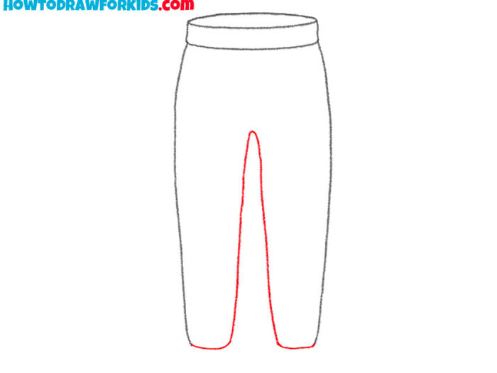 How to Draw Sweatpants - Easy Drawing Tutorial For Kids