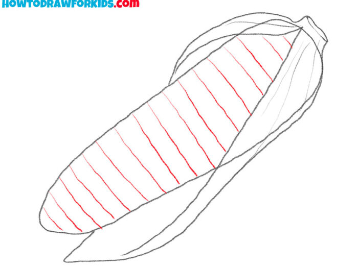 How to Draw a Corn - Easy Drawing Tutorial For Kids