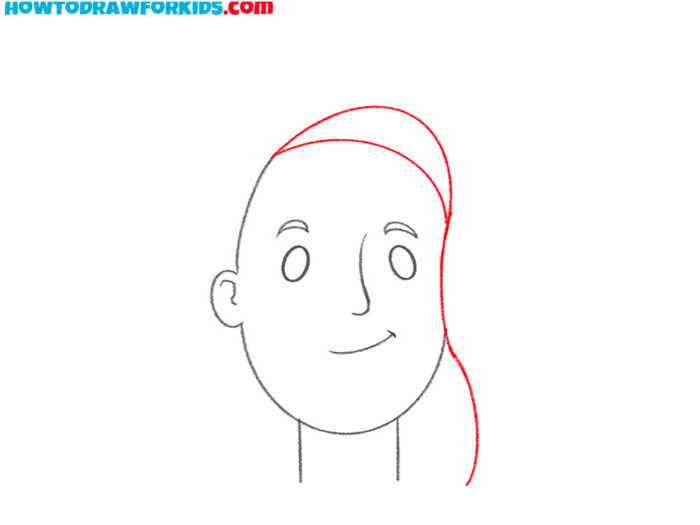 How to Draw a Female Face - Easy Drawing Tutorial For Kids