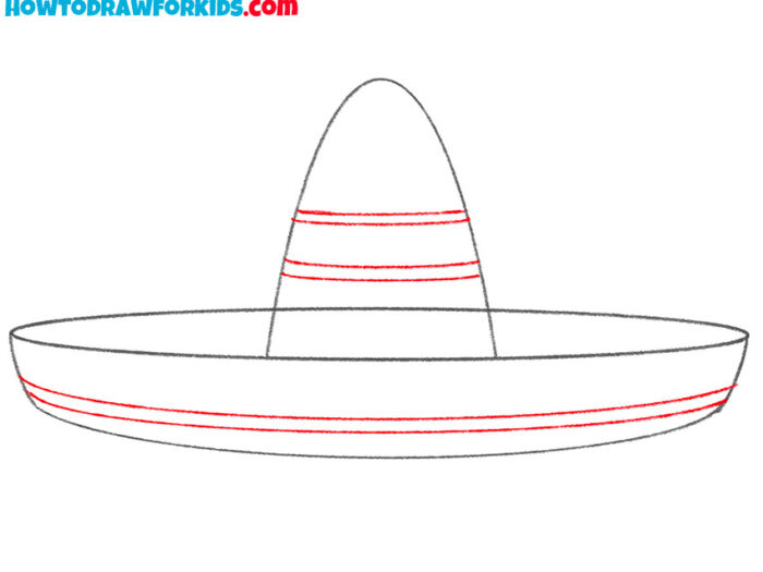 How to Draw a Sombrero - Easy Drawing Tutorial For Kids