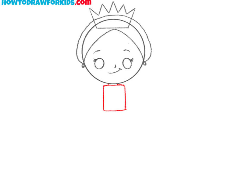 How to Draw a Queen - Easy Drawing Tutorial For Kids