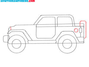 How to Draw a Jeep - Easy Drawing Tutorial For Kids
