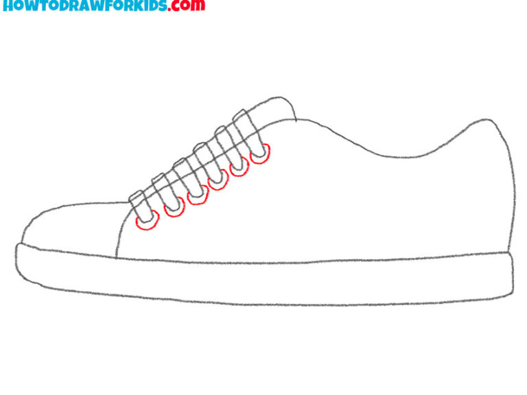 How to Draw an Anime Shoe - Easy Drawing Tutorial For Kids
