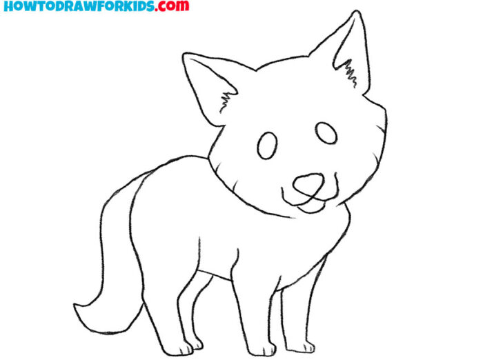 How to Draw a Coyote - Easy Drawing Tutorial For Kids