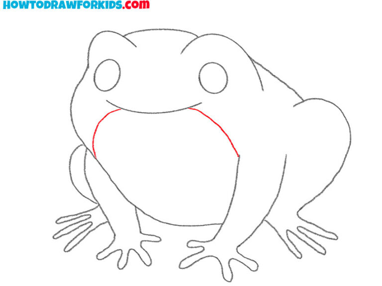 How to Draw a Cartoon Frog - Easy Drawing Tutorial For Kids