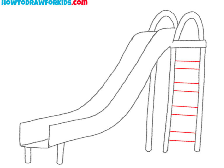 How to Draw Slides - Easy Drawing Tutorial For Kids