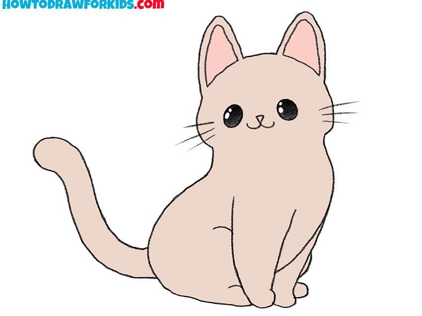 How To Draw A Cartoon Animal Easy Drawing Tutorial For Kids How To Draw A Cartoon Animal Easy Drawing Tutorial For Kids