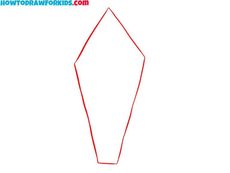 How to Draw a Crystal - Easy Drawing Tutorial For Kids