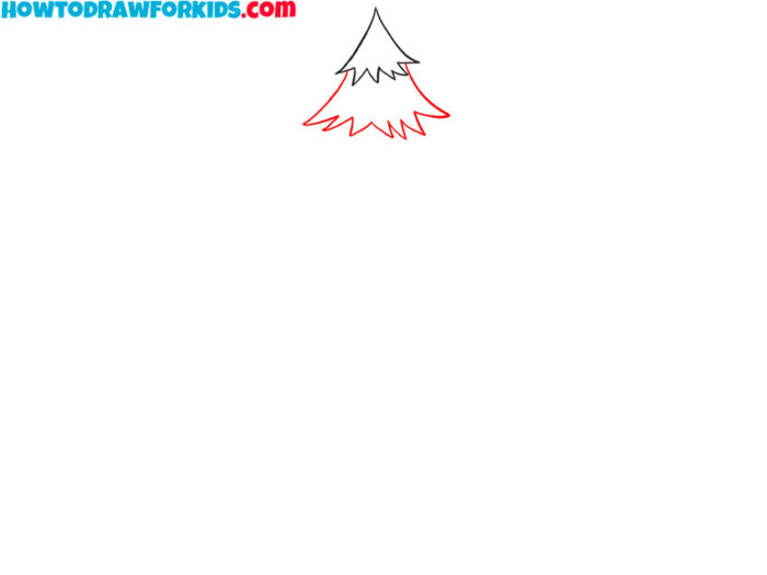 How to Draw a Pine Tree - Easy Drawing Tutorial For Kids