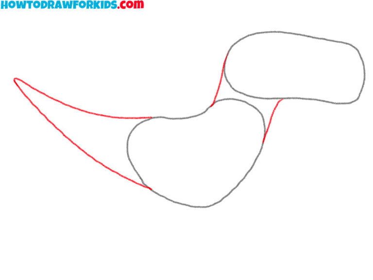 How to Draw a Velociraptor - Easy Drawing Tutorial For Kids