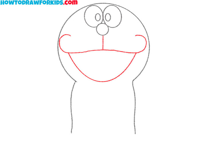 How to Draw Doraemon - Easy Drawing Tutorial For Kids