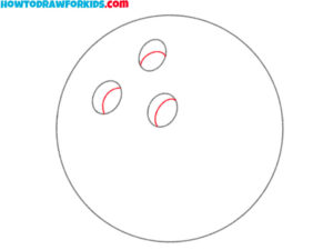 How to Draw a Bowling Ball - Easy Drawing Tutorial For Kids