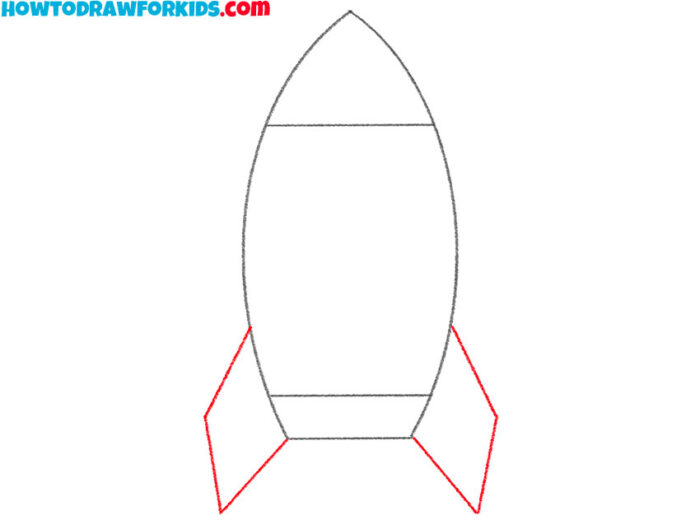 How to Draw a Rocket - Easy Drawing Tutorial For Kids
