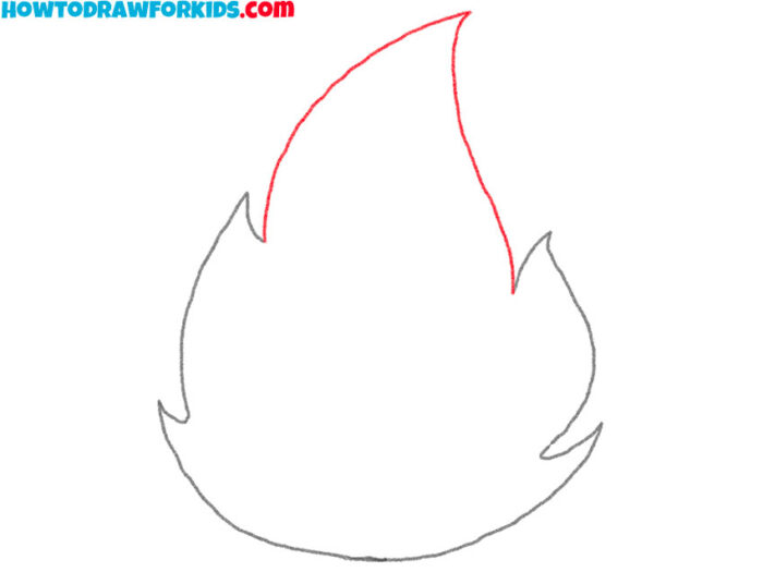 How to Draw Flames - Easy Drawing Tutorial For Kids