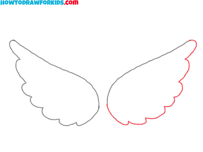 How to Draw Wings - Easy Drawing Tutorial For Kids
