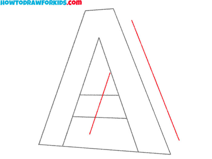 How to Draw a 3D Letter - Easy Drawing Tutorial For Kids