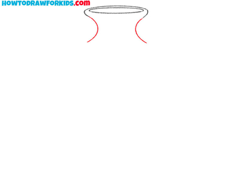 How to Draw a Vase - Easy Drawing Tutorial For Kids