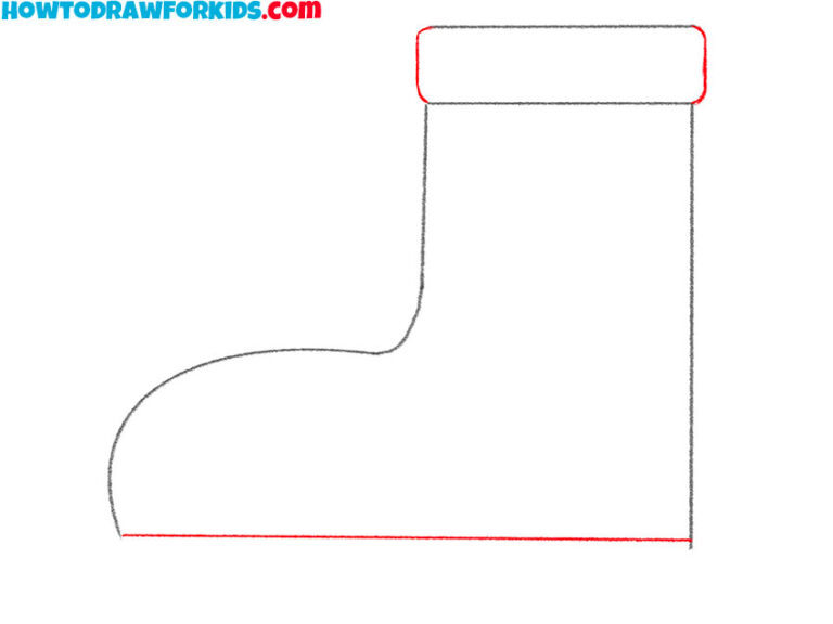 How to Draw a Boot - Easy Drawing Tutorial For Kids
