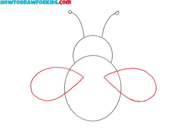 How to Draw a Bumblebee - Easy Drawing Tutorial For Kids